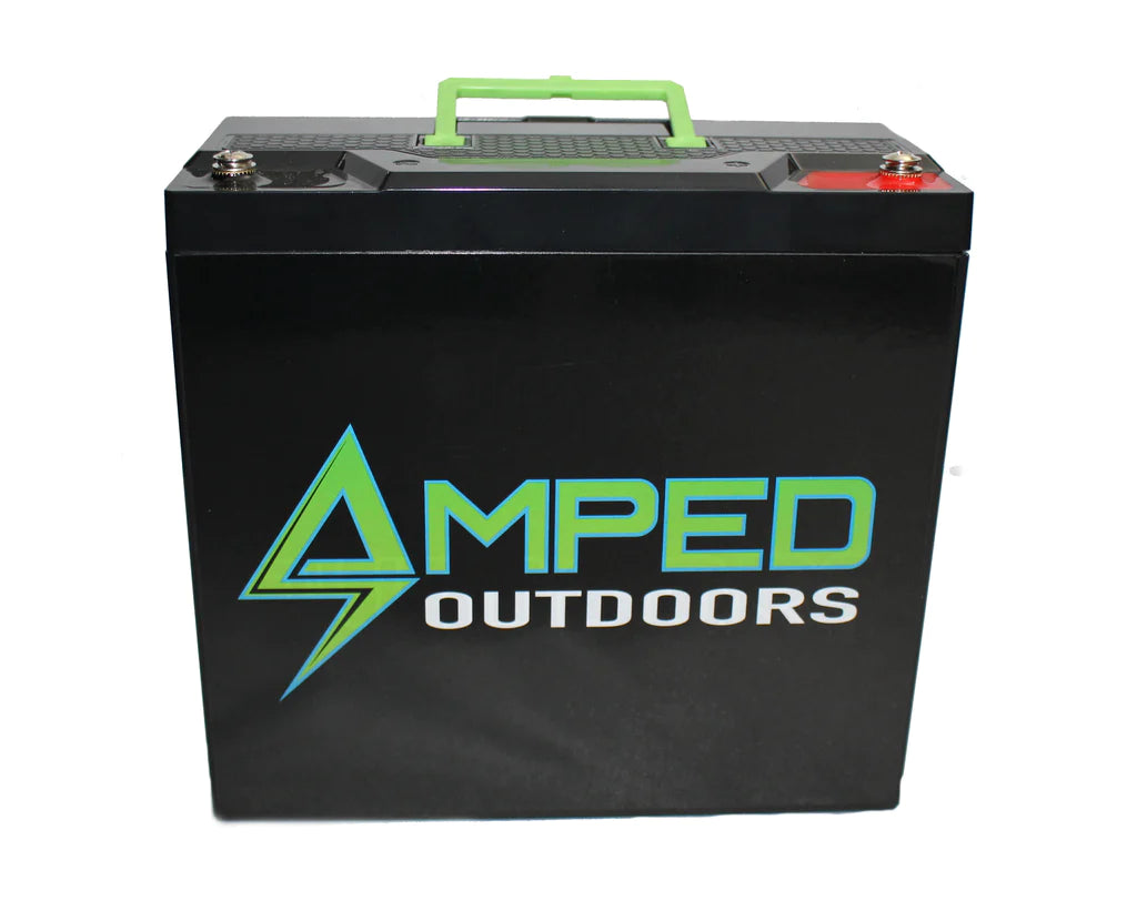 Amped Outdoors 12v 30ah Tall Lithium Battery